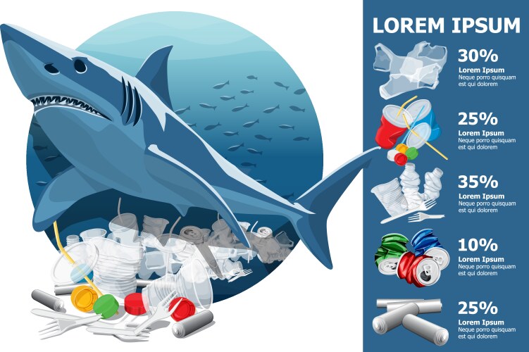 Cartoon boy collecting plastic garbage Royalty Free Vector