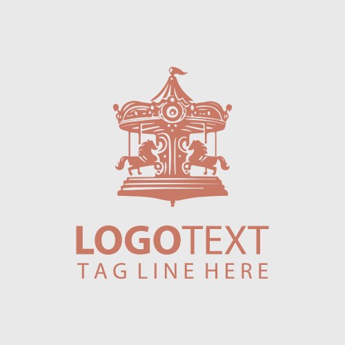 Carousel logo Royalty Free Vector Image - VectorStock