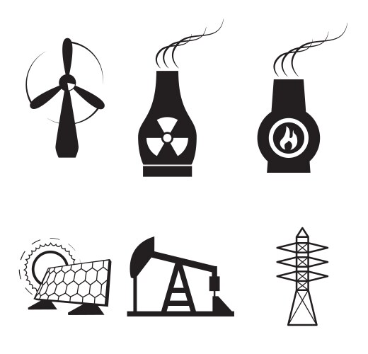 Solar energy design Royalty Free Vector Image - VectorStock