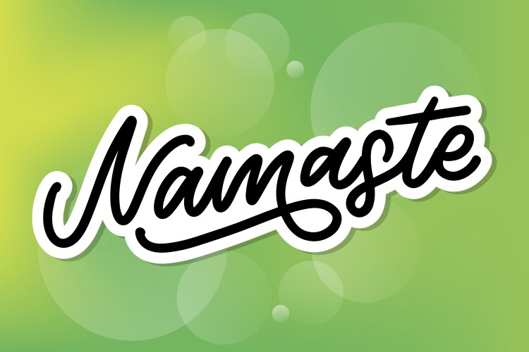 Logo Namaste Vector Images (over 1,600)