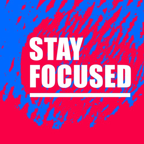 Motivation quote with texture background Vector Image