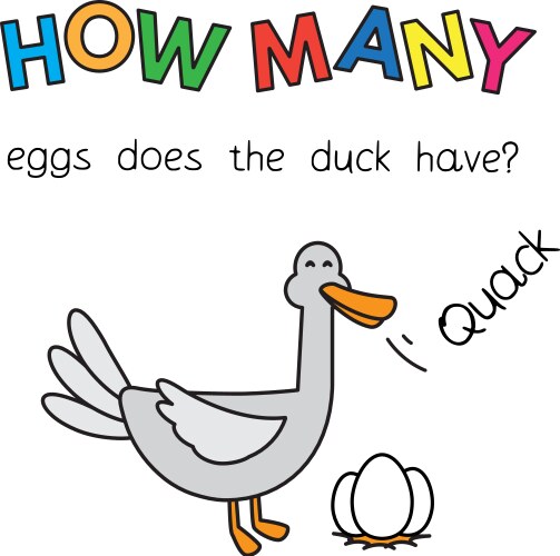 Cartoon rooster counting game coloring book Vector Image