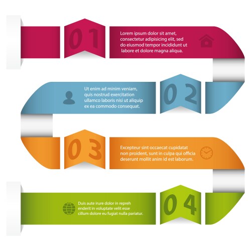 Road sign infographic banner traffic street route Vector Image