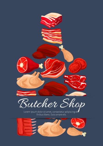 Meat Poster Vector Images (over 18,000)