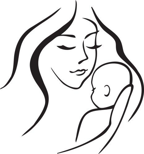 Mother Outline Vector Images (over 32,000)