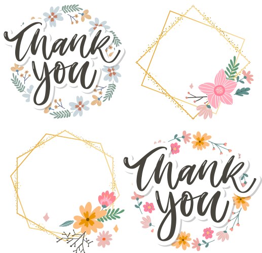 Thank You Spring Vector Images (over 2,600)