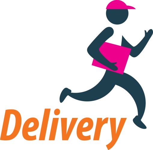 Delivery logo Royalty Free Vector Image - VectorStock
