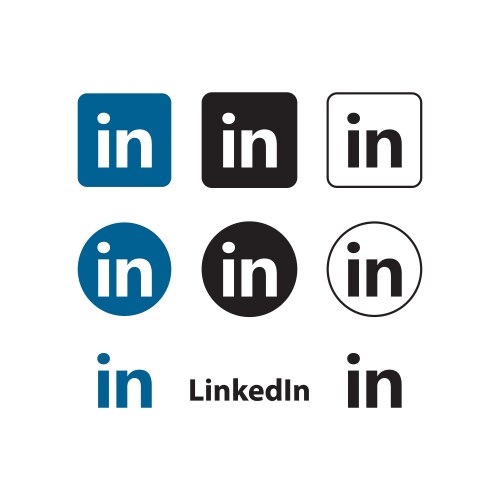 Linkedin Vector Images (over 3,400)