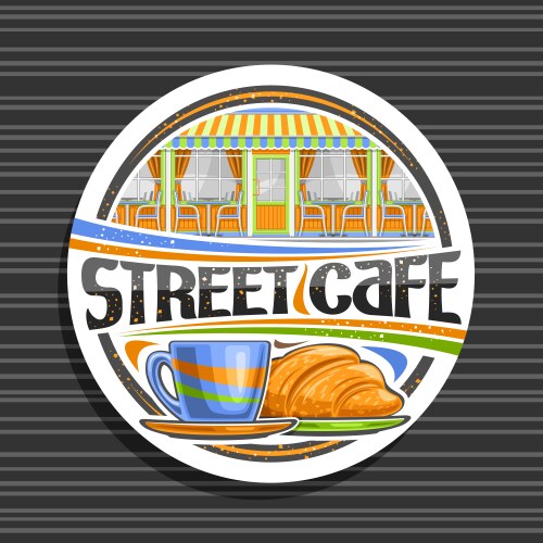 Logo for espresso coffee Royalty Free Vector Image