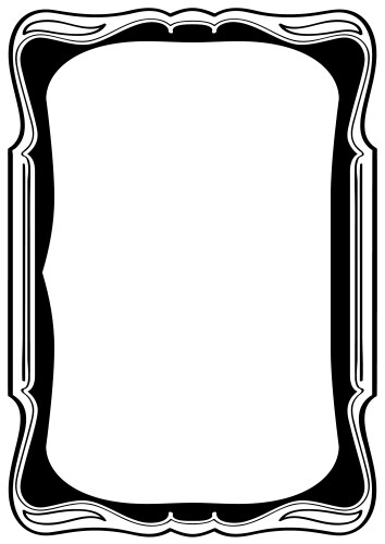 Page border a4 design for project Royalty Free Vector Image