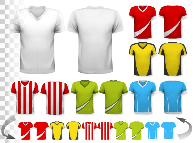 3d realistic template soccer kit Royalty Free Vector Image 3d realistic template soccer kit Royalty Free Vector Image