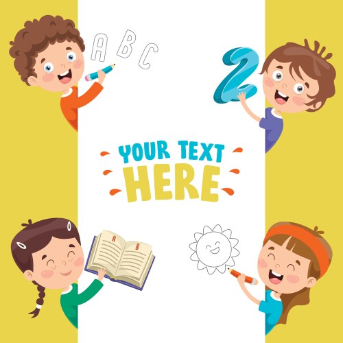 Frame with copy space Royalty Free Vector Image