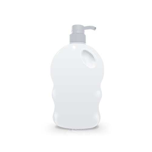 Shower gel plastic bottle Royalty Free Vector Image