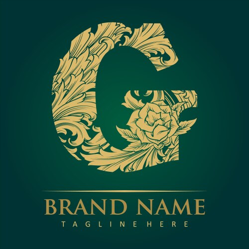 Letter G Font Calligraphy Vector Images (over 10,000)