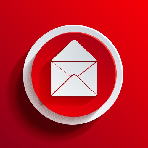 Red Email Icon Png Persian Red Email 14 Icon Free Persian Red Email