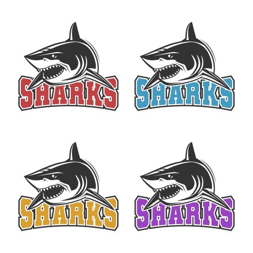 Sharks Baseball Logo Sharks Baseball Svg Etsy