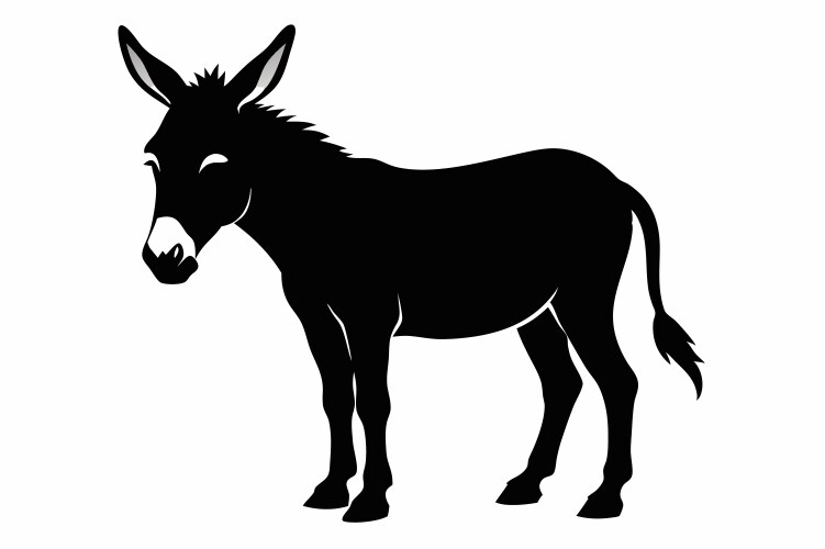 Donkey Black and White Vector Images (over 5,900)