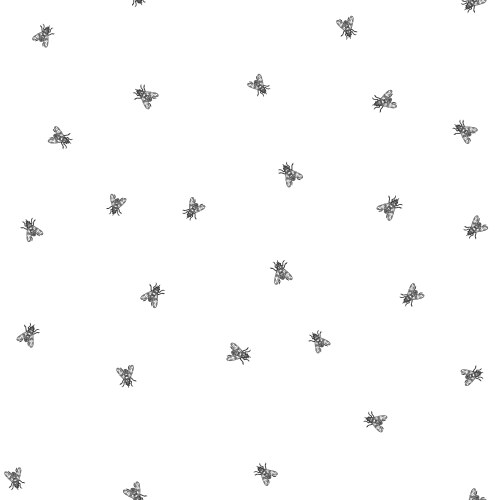 Fly seamless pattern for textile design wallpaper Vector Image
