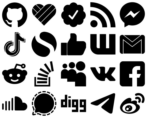 Github Logo Vector Images (over 1,100)