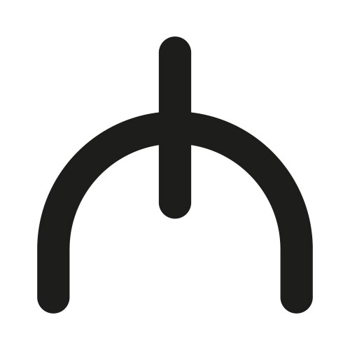 Azn manat icon azerbaijan currency Royalty Free Vector Image