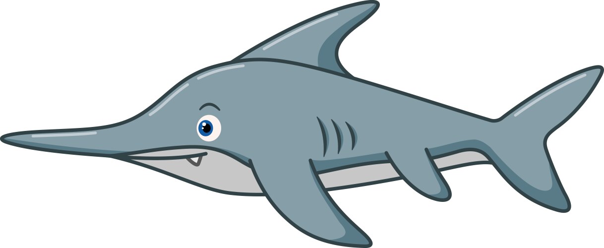 Cartoon Saw Fish Vector Images (over 140)