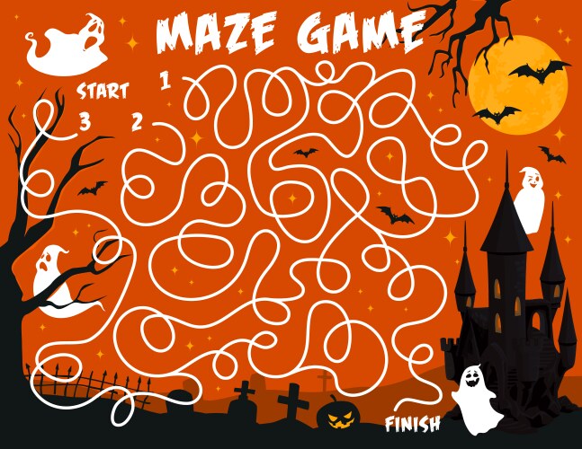 Maze game labyrinth sloth Royalty Free Vector Image