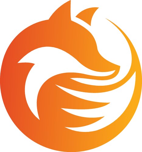 Fox icon Royalty Free Vector Image - VectorStock