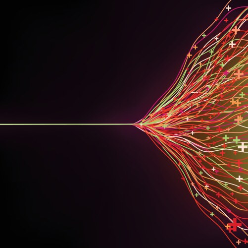 Motion flow Royalty Free Vector Image - VectorStock