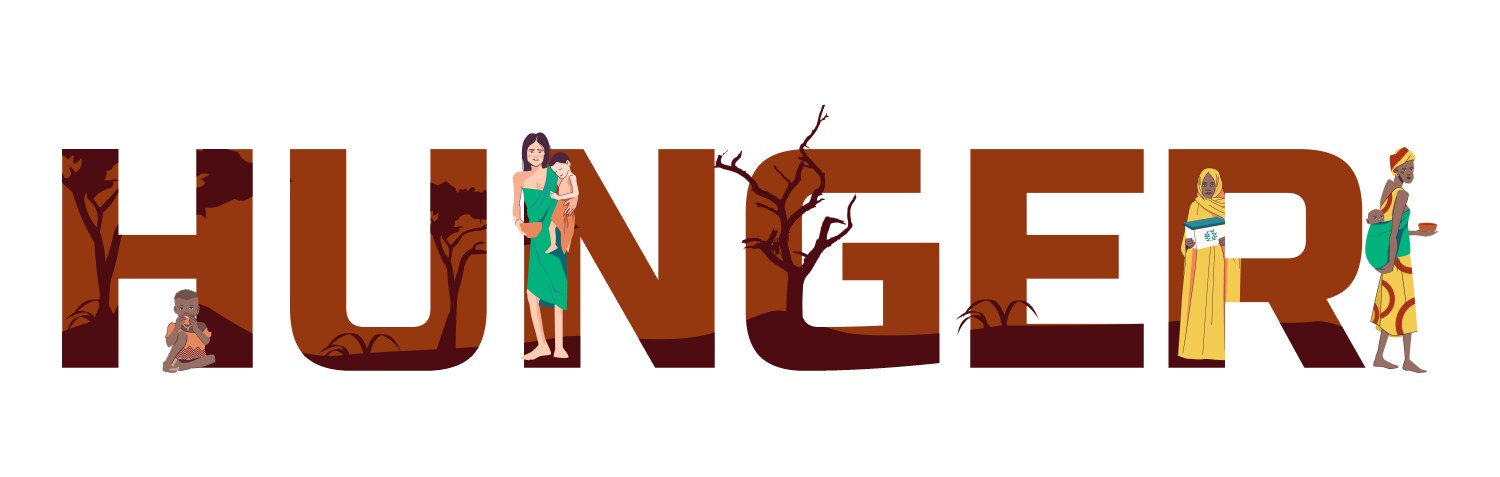 Giving Food to Poor Vector Images (over 2,900)