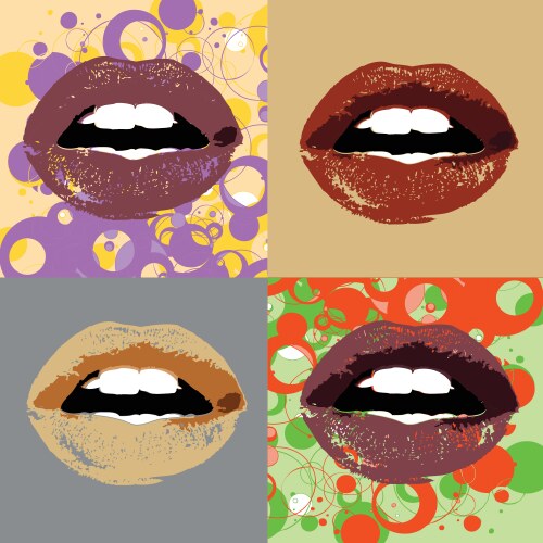 Lips Royalty Free Vector Image - VectorStock