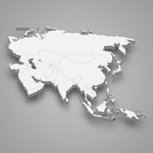 Asia Map Vector Images (over 74,000)