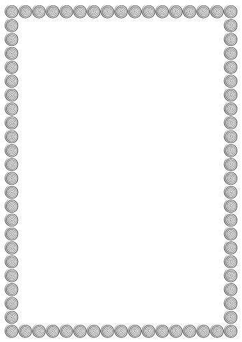 Page border a4 design for project Royalty Free Vector Image