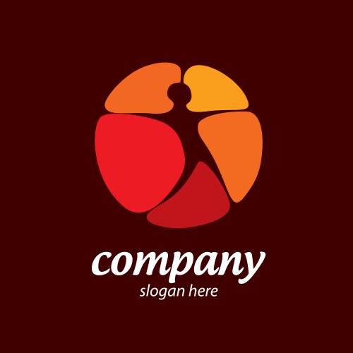 Star man logo Royalty Free Vector Image - VectorStock