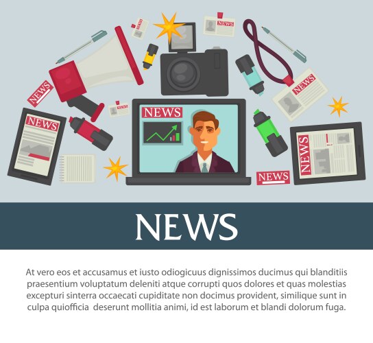 Mass communication Royalty Free Vector Image - VectorStock