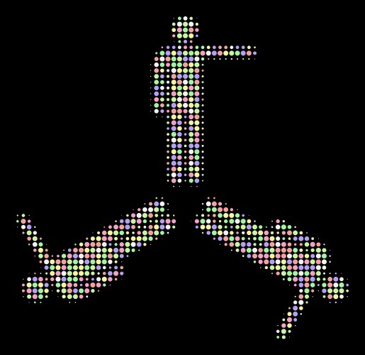 Group People Halftone Dots Vector Images (over 390)