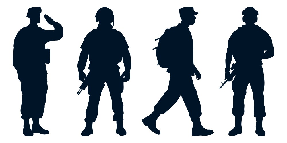 Man Shotgun Silhouette Vector Images (over 630)
