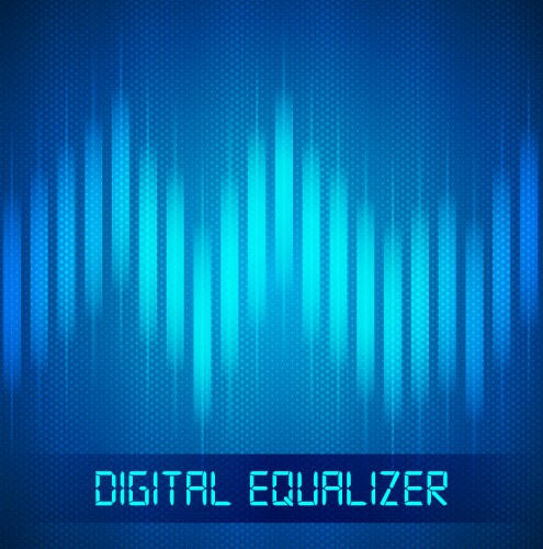 Equalizer Royalty Free Vector Image - VectorStock