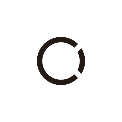 C letter logo icon Royalty Free Vector Image - VectorStock