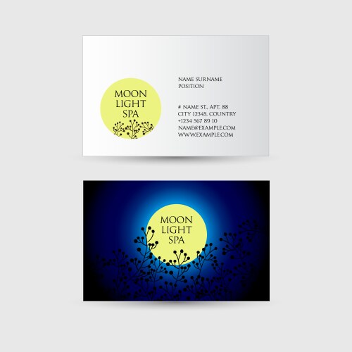 Moon logo Royalty Free Vector Image - VectorStock