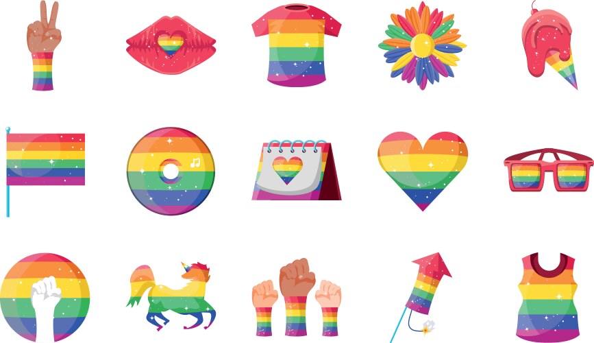 Gay Pride Rings Vector Images (over 180)