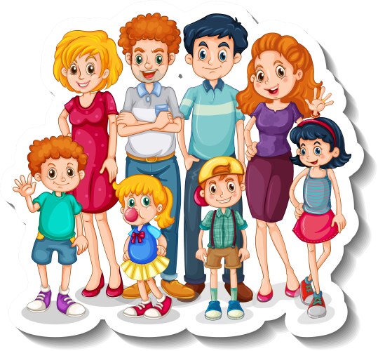 Family Members Clipart Vector Images (over 830)