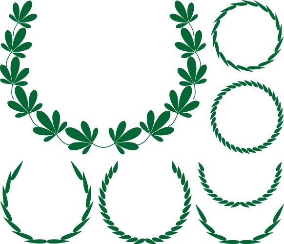 Laurel wreath Royalty Free Vector Image - VectorStock
