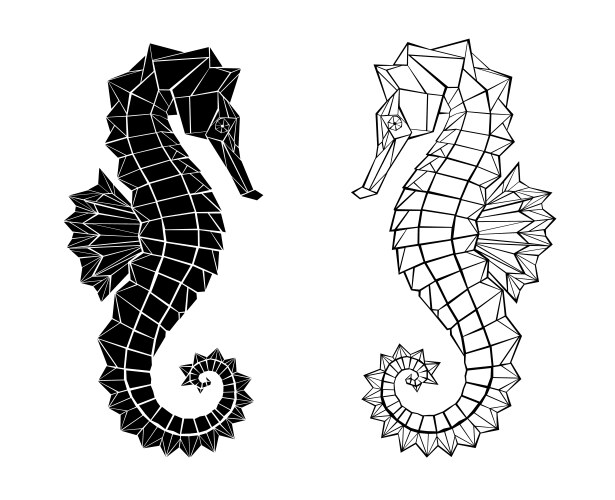 Seahorse Vector Images (over 11,000)