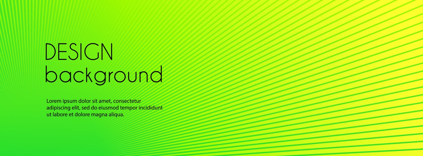 Creative abstract background with green shapes Vector Image