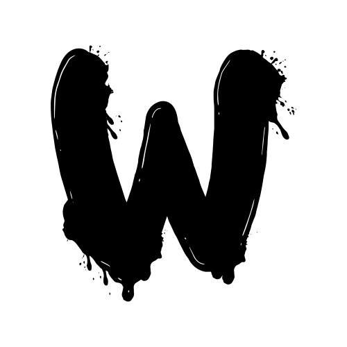 Mechanical letter p engraving Royalty Free Vector Image