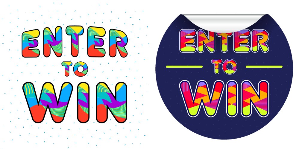 Enter to Win Sign Vector Images (over 840)