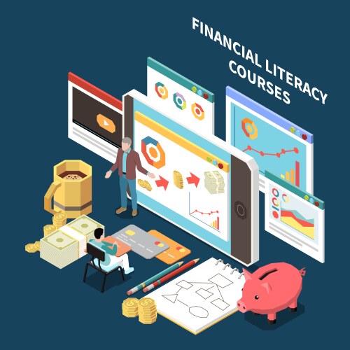 Financial Literacy Vector Images (over 2,800)