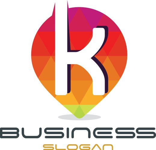 Letter u point logo Royalty Free Vector Image - VectorStock