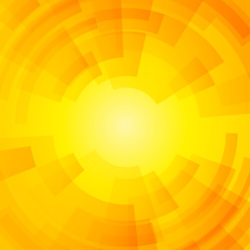 Bright yellow abstract background Royalty Free Vector Image
