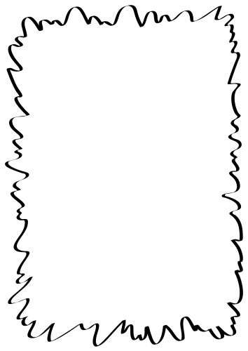 Page border a4 design for project Royalty Free Vector Image